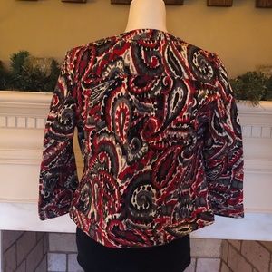 Ruby Rd. | Jackets & Coats | Ruby Rd Multi Colored Jacket | Poshmark